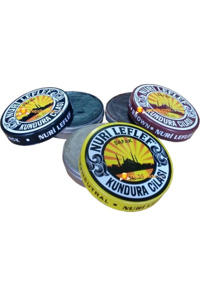 Nuri Leflef Ayakkabı Cilası 95 ml Renksiz