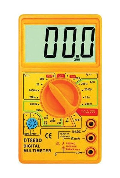 Tt-Technıc Dt-860D Dijital Multimetre Ölçü Aleti Tt-Technıc Dt-860D Dijital Multimetre Ölçü Aleti