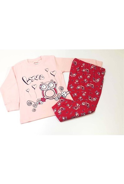 Şıpıdık Love Kız Çocuk Pijama Takımı