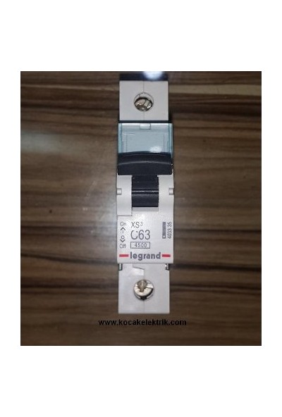 Legrand Otomatik Sigorta 63 Amper Monofaze W Otomat Legrand Otomatik Sigorta 63 Amper Monofaze W Otomat