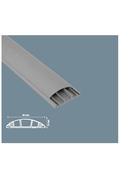 Mutlusan 60X15 Yapışkansız Balık Sırtı Kablo Kanalı Zemin İçin 2 Metre Mutlusan 60X15 Yapışkansız Balık Sırtı Kablo Kanalı Zemin İçin 2 Metre