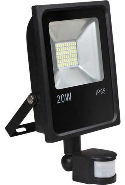 Pelsan Hareket Sensörlü, Ledli Projektör 20 W.