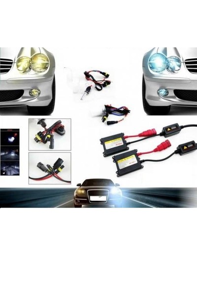 Forza Xenon Far Takımı H4 8000K İnce Balans - 2 Yıl Garanti Forza Xenon Far Takımı H4 8000K İnce Balans - 2 Yıl Garanti
