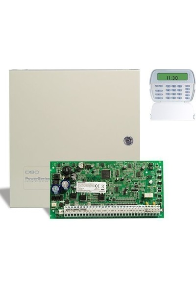 Dsc Pc 1864 Alarm Paneli + Büyük Metal Kabinet + Pk 5501 Şifre Paneli Dsc Pc 1864 Alarm Paneli + Büyük Metal Kabinet + Pk 5501 Şifre Paneli