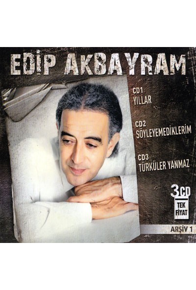 Edip Akbayram Arşiv 1 - 2'li CD Edip Akbayram Arşiv 1 - 2'li CD