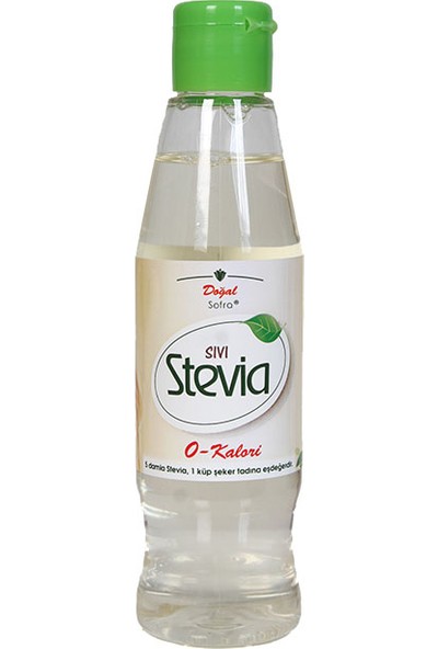 Doğal Sofra Stevia Sıvı Tatlandırıcı