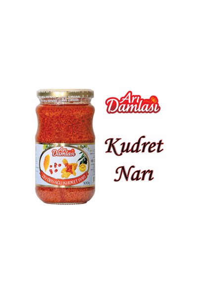 Arı Damlası Zeytinyağlı Kudret Narı 300 Gram Arı Damlası Zeytinyağlı Kudret Narı 300 Gram
