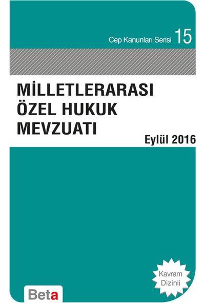 Milletlerarası Özel Hukuk Mevzuatı