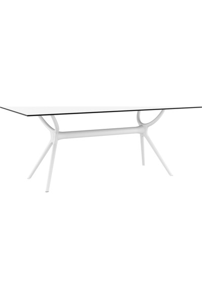 Siesta Contract Air 90 x 180 Cm Dörtgen Masa - Beyaz Siesta Contract Air 90 x 180 Cm Dörtgen Masa - Beyaz
