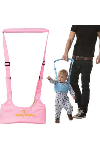 Pembe Bebek Yürüteci Beşik Koltuk Yürüme Arabası Askı Cin02Pm