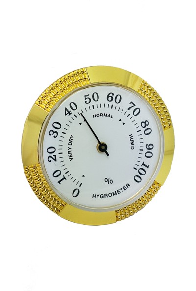 Çelik Humidor,Puru Kutuları İçin Higrometre Nem Ölçer Thr174