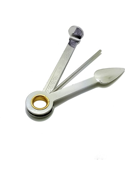 Başlangıç Seviye Çelik Pipo Delici Bastırıcı Kazıyıcı Kaşığı ps86