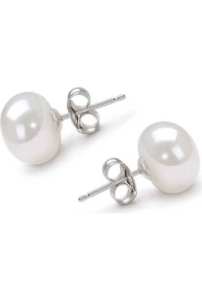 Chavin 7 Mm. Gerçek İnci Gümüş Küpe Dg80-7 Chavin 7 Mm. Gerçek İnci Gümüş Küpe Dg80-7