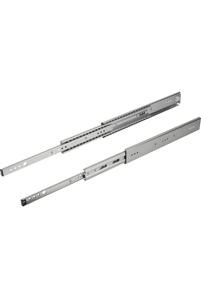 Broth Bilyeli Teleskopik Çekmece Rayı H43Mm Boy 500Mm Broth Bilyeli Teleskopik Çekmece Rayı H43Mm Boy 500Mm