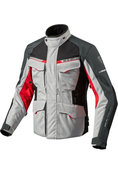 Revıt Outback 2 Ceket Gri-Kırmızı M