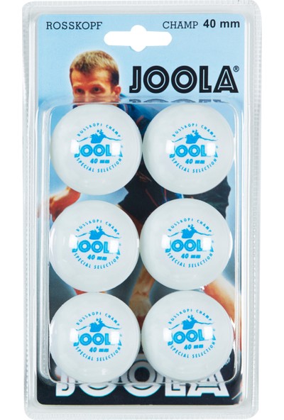 Joola Rossi Champ 6'lı Masa Tenisi Topu