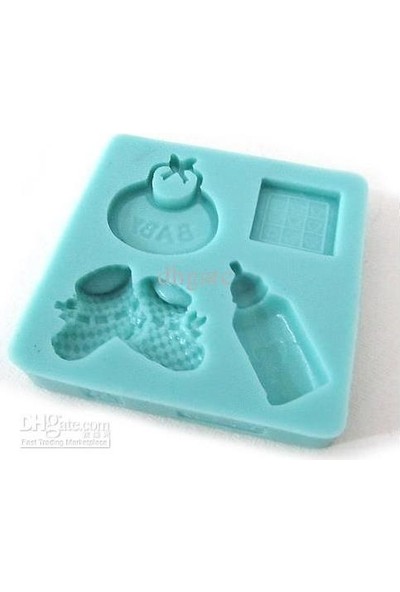 Pasta Mağaza 4 Lü Baby Set Silikon,Mum,Kokulu Taş Kalıbı Pasta Mağaza 4 Lü Baby Set Silikon,Mum,Kokulu Taş Kalıbı