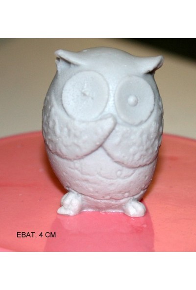 Pasta Mağaza Baykuş Seri 1 Silikon,Mum,Kokulu Taş Kalıbı Pasta Mağaza Baykuş Seri 1 Silikon,Mum,Kokulu Taş Kalıbı