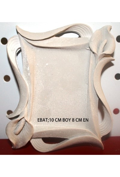 Pasta Mağaza Çerçeve 7 Silikon,Mum,Kokulu Taş Kalıbı