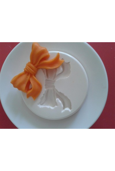 Pasta Mağaza Küçük Fiyonk Silikon,Mum,Kokulu Taş Kalıbı
