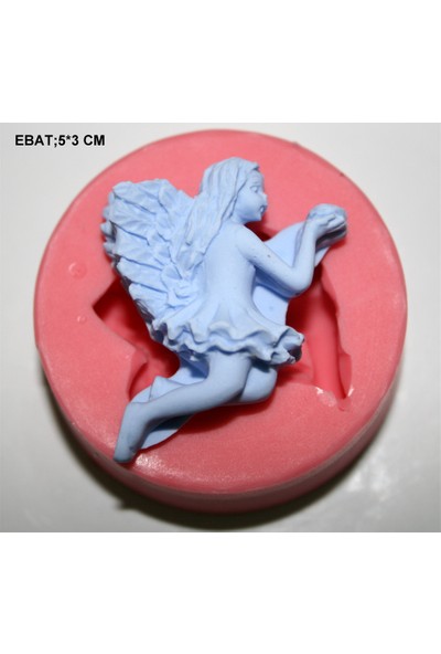 Pasta Mağaza Melekler Serisi 1 Silikon,Mum,Kokulu Taş Kalıbı