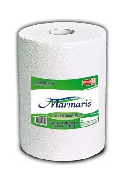 Marmaris Prosefyonel Fotoselli Makine Havlusu 25Cm 6'Lı