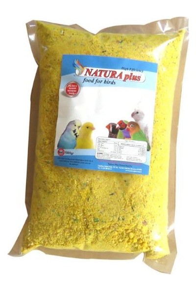 Natura plus 1 Kg Muhabbet Kuşu Poşet Mama