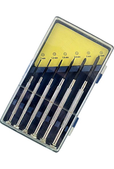 Sonax Saatçi Tip 6 Parça İnce Tornavida Seti 441150 Sonax Saatçi Tip 6 Parça İnce Tornavida Seti 441150