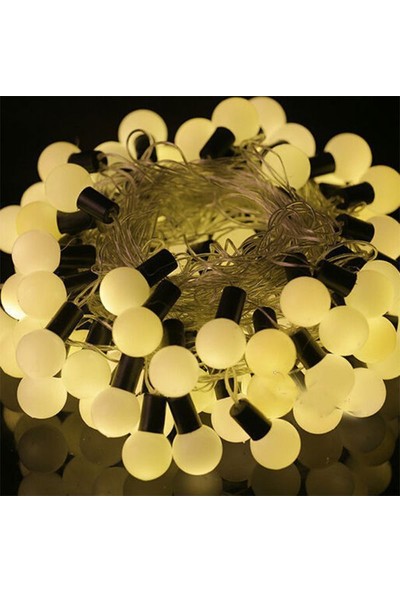 Pandoli Gün Işığı Renkli 50 Ampullü Yılbaşı Top Led Işık 4.5 Metre Pandoli Gün Işığı Renkli 50 Ampullü Yılbaşı Top Led Işık 4.5 Metre