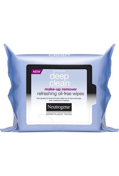 Neutrogena Deep Clean Makyaj Temizleme Mendili 25 Li Neutrogena Deep Clean Makyaj Temizleme Mendili 25 Li