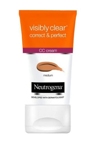 Neutrogena Visibly Clear Correct & Perfect Cc Krem Orta Ton 5 Neutrogena Visibly Clear Correct & Perfect Cc Krem Orta Ton 5