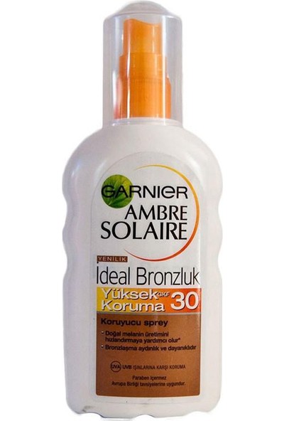 Garnier Ambre Solaire Ideal Bronze Spf 30 200 Ml Garnier Ambre Solaire Ideal Bronze Spf 30 200 Ml