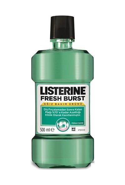Listerine Fresh Burst Gargara 500 Ml Listerine Fresh Burst Gargara 500 Ml