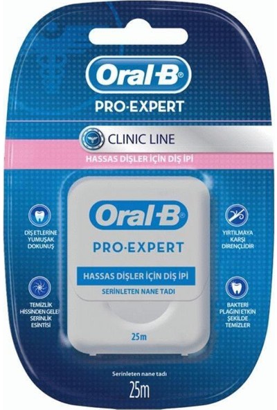 Oral-B Diş İpi Pro-Expert Clinic Line 25 m