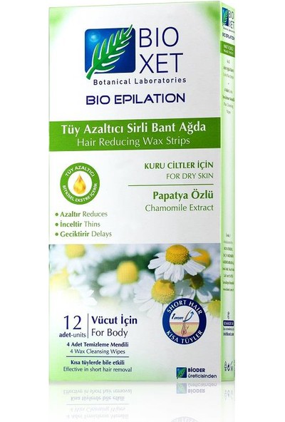 Bioxet Tüy Azaltıcı Bant Ağda 100 Ml Hassas Ciltler İçin Bioxet Tüy Azaltıcı Bant Ağda 100 Ml Hassas Ciltler İçin