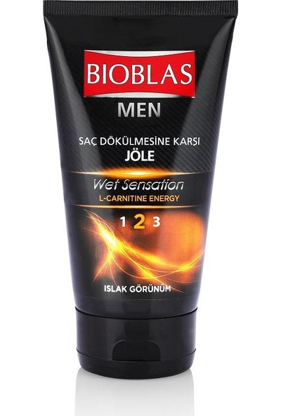 Bioblas Men Wet Sensation Jöle 150 Ml - Islak Görünüm Bioblas Men Wet Sensation Jöle 150 Ml - Islak Görünüm