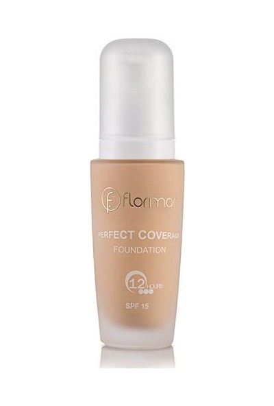 Flormar - Fondöten - Perfect Coverage Foundation 101 Pastelle 8690604085897 31000009 Flormar - Fondöten - Perfect Coverage Foundation 101 Pastelle 8690604085897 31000009
