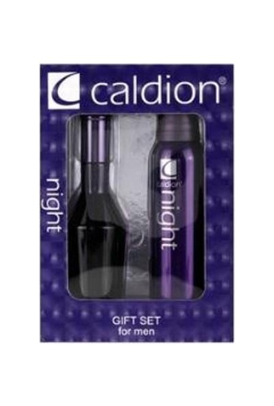 Caldion Night Edt 100 Ml Erkek Parfümü + 150 Ml Deodorant Set Caldion Night Edt 100 Ml Erkek Parfümü + 150 Ml Deodorant Set