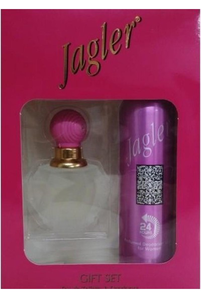 Jagler Edt 60 Ml Kadın Parfümü + 150 Ml Deodorant Set