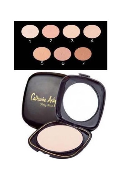 Catherine Arley Silky Tonch Compact Powder No:4 Pudra Catherine Arley Silky Tonch Compact Powder No:4 Pudra