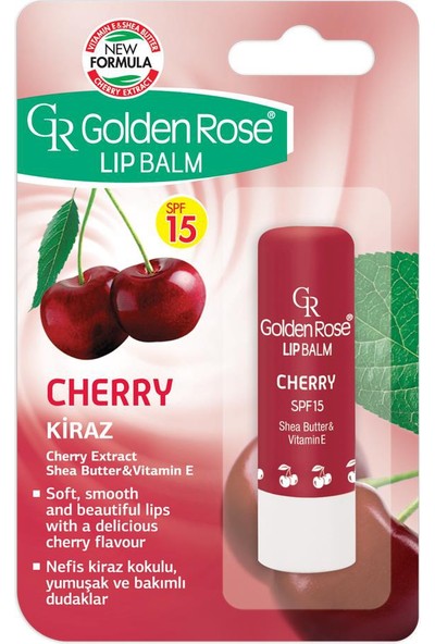 Golden Rose Lip Balm Cherry Spf 15 Golden Rose Lip Balm Cherry Spf 15