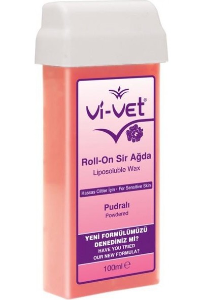 Vivet Pudralı Kartuş Sir Ağda 100 Ml.
