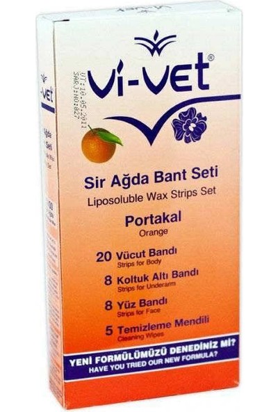 Vi-Vet Sir Ağda Bandı Portakal
