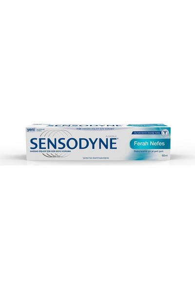 Sensodyne Ferah Nefes Diş Macunu 100 ml. Sensodyne Ferah Nefes Diş Macunu 100 ml.