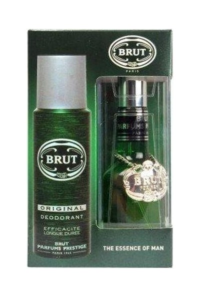 Brut Plexi Madalyon Set 100 Ml Edt Erkek Parfüm + 200 Ml Deodorant Set Brut Plexi Madalyon Set 100 Ml Edt Erkek Parfüm + 200 Ml Deodorant Set