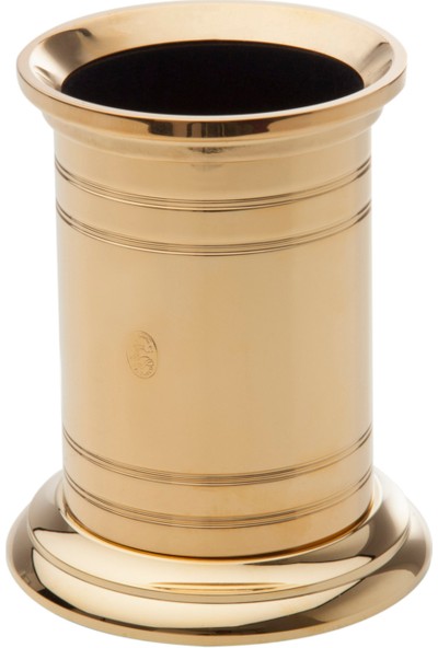 El-Casco kalemlik Büyük 23 Ayar Altın Kaplama