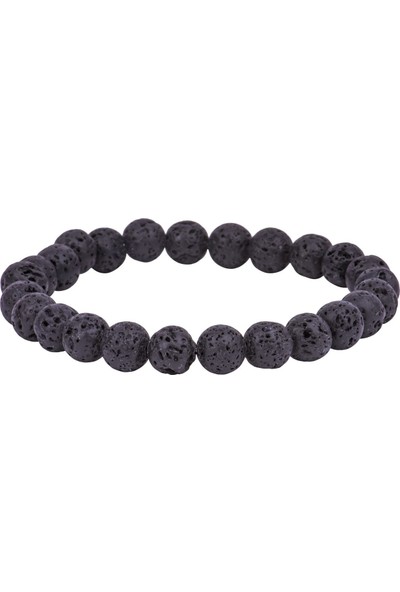 MeryemZeynep Siyah Lav Taşı Bileklik