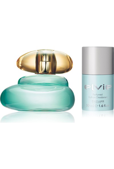 Oriflame Elvie EdT Bayan Parfümü 50 ml 2 li Set Woman Oriflame Elvie EdT Bayan Parfümü 50 ml 2 li Set Woman