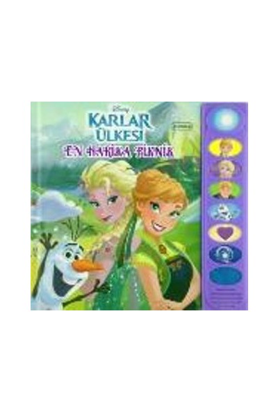 Disney Karlar Ülkesi En Harika Piknik 8 Düğmeli Sesli Kitap Disney Karlar Ülkesi En Harika Piknik 8 Düğmeli Sesli Kitap