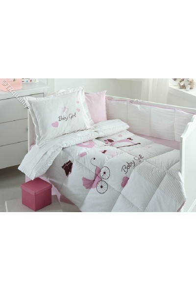 Özdilek Baby Gırl Kız Bebek Uyku Seti 8 Parça Özdilek Baby Gırl Kız Bebek Uyku Seti 8 Parça